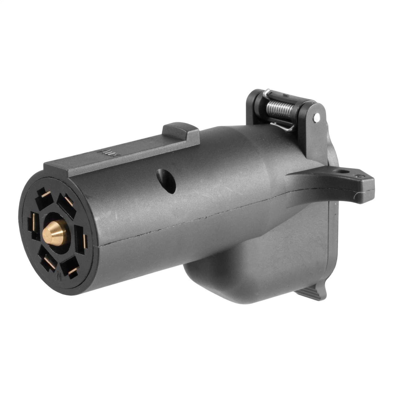 57726 CURT 7-Way Round RV To 6-Way Round Adapter - John's Trim Shop